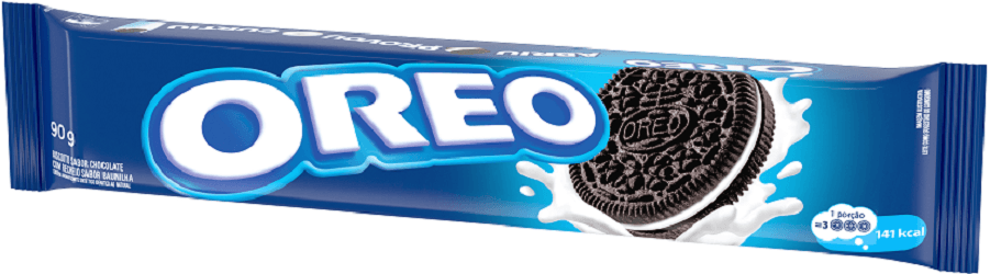 BISCOITO OREO SABOR CHOCOLATE COM RECHEIO SABOR BAUNILHA 90G - Doces Vaz