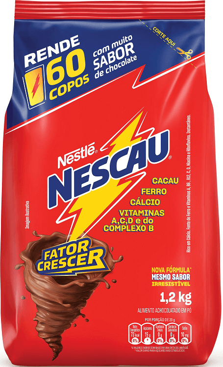 ACHOCOLATADO EM PO NESCAU 1,2KG NESTLE - Doces Vaz