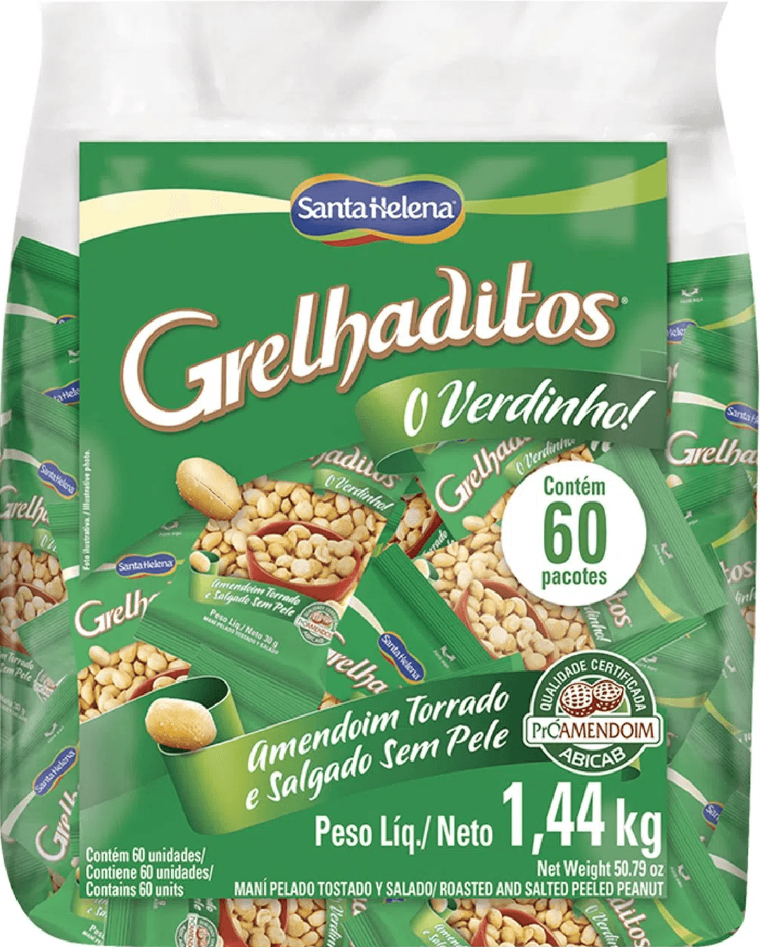 AMENDOIM TORRADO E SALGADO SEM PELE GRELHADITOS CONTEM 60 UNIDADES DE ... AMENDOIM TORRADO E SALGADO SEM PELE GRELHADITOS CONTEM 60 UNIDADES DE ...