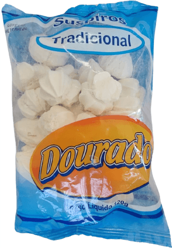 DOCE SUSPIRO TRADICIONAL 120G DOURADO - Doces Vaz