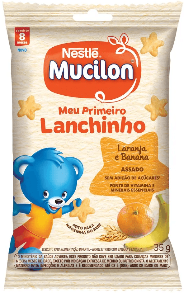 CEREAL INFANTIL MUCILON SACHET ARROZ 180G NESTLE - Doces Vaz