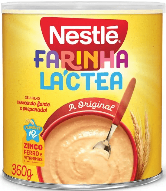 FARINHA LACTEA TRADICIONAL 360G NESTLE - Doces Vaz