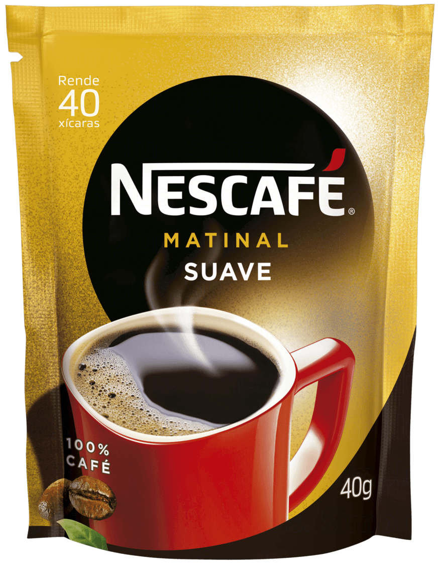 CAFE SOLUVEL NESCAFE MATINAL SUAVE 40G NESTLE - Doces Vaz