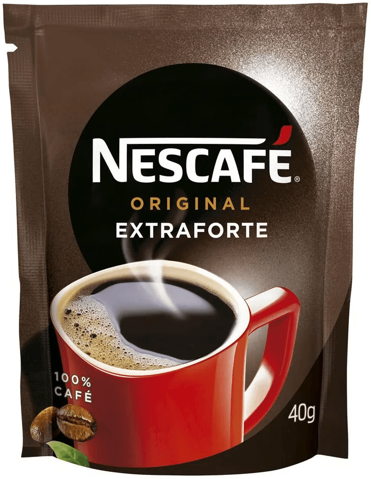 CAFE SOLUVEL NESCAFE ORIGINAL EXTRAFORTE 40G NESTLE - Doces Vaz